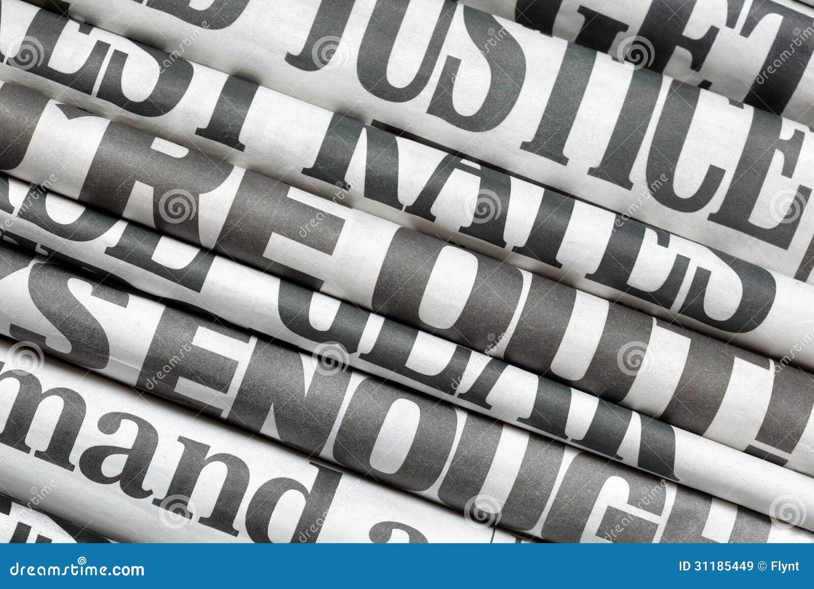 Newspaper headlines stock image. Image of press, advertisement - 31185449