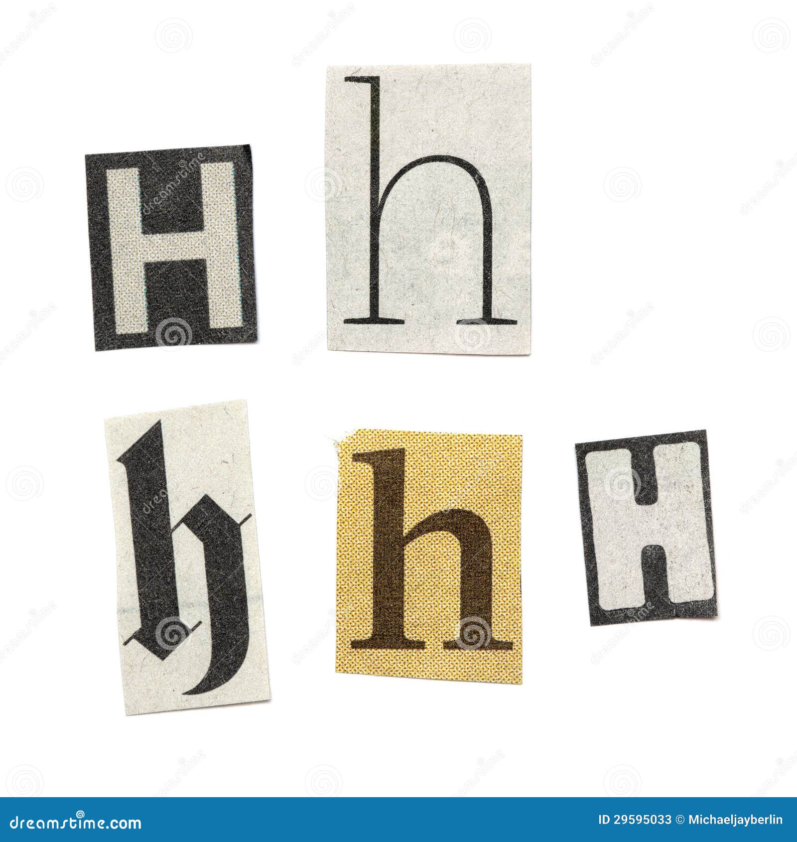 Newspaper Letters stock image. Image of cutout, objects - 29595033