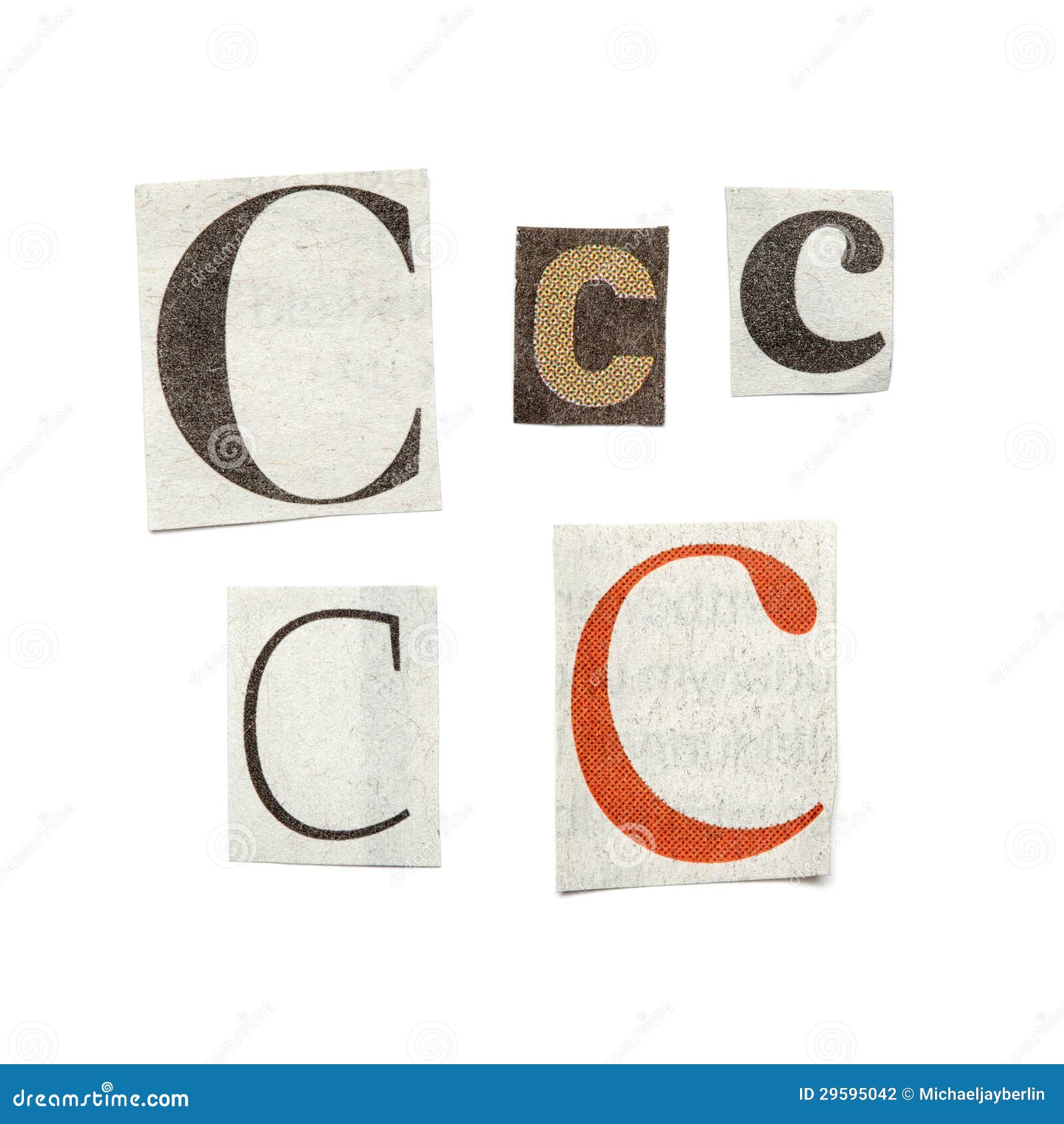 Newspaper Letters stock photo. Image of letter, newspaper - 29595042