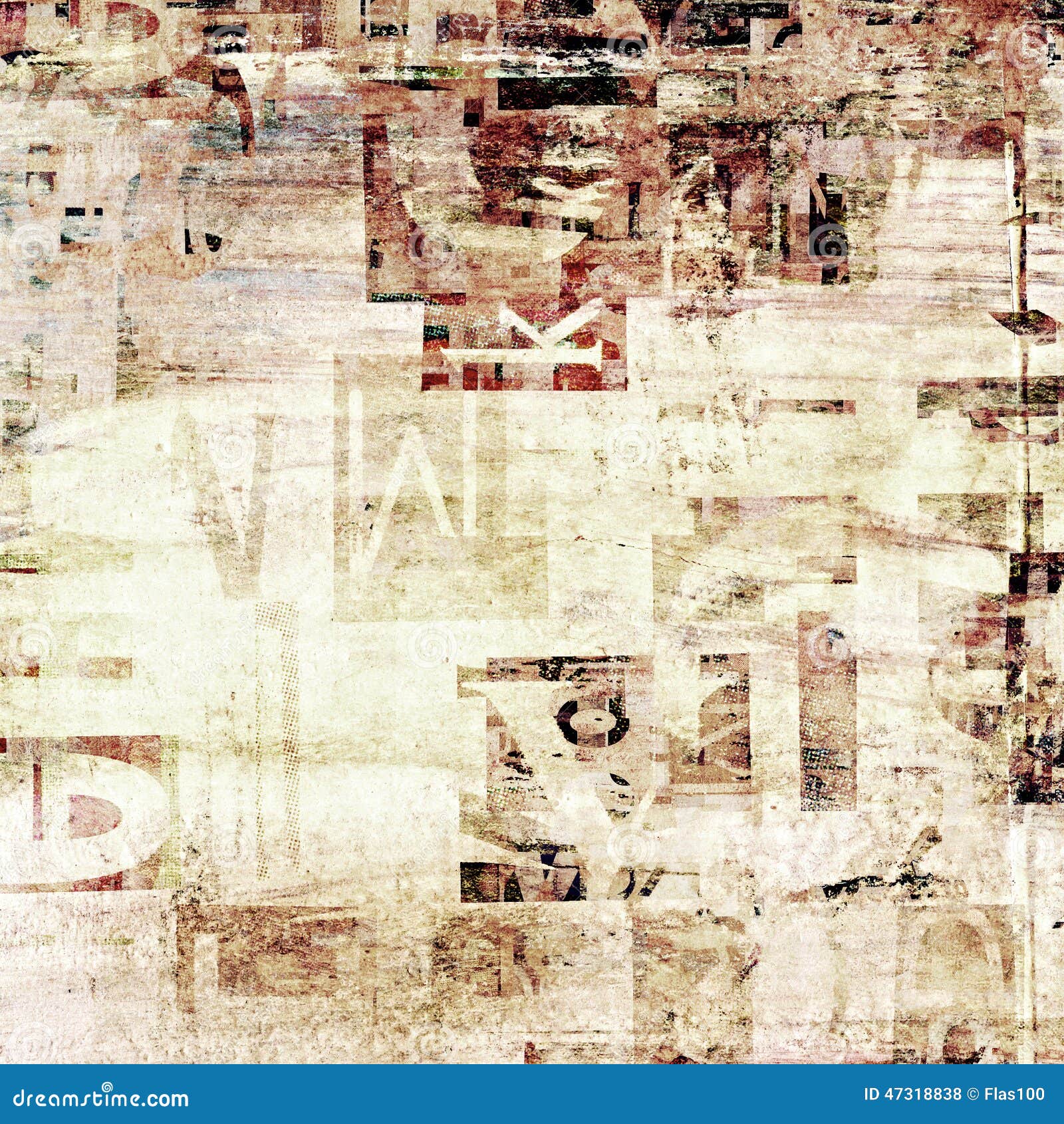 Newspaper, Magazine Grunge Letters Background Stock Photo - Image of ...