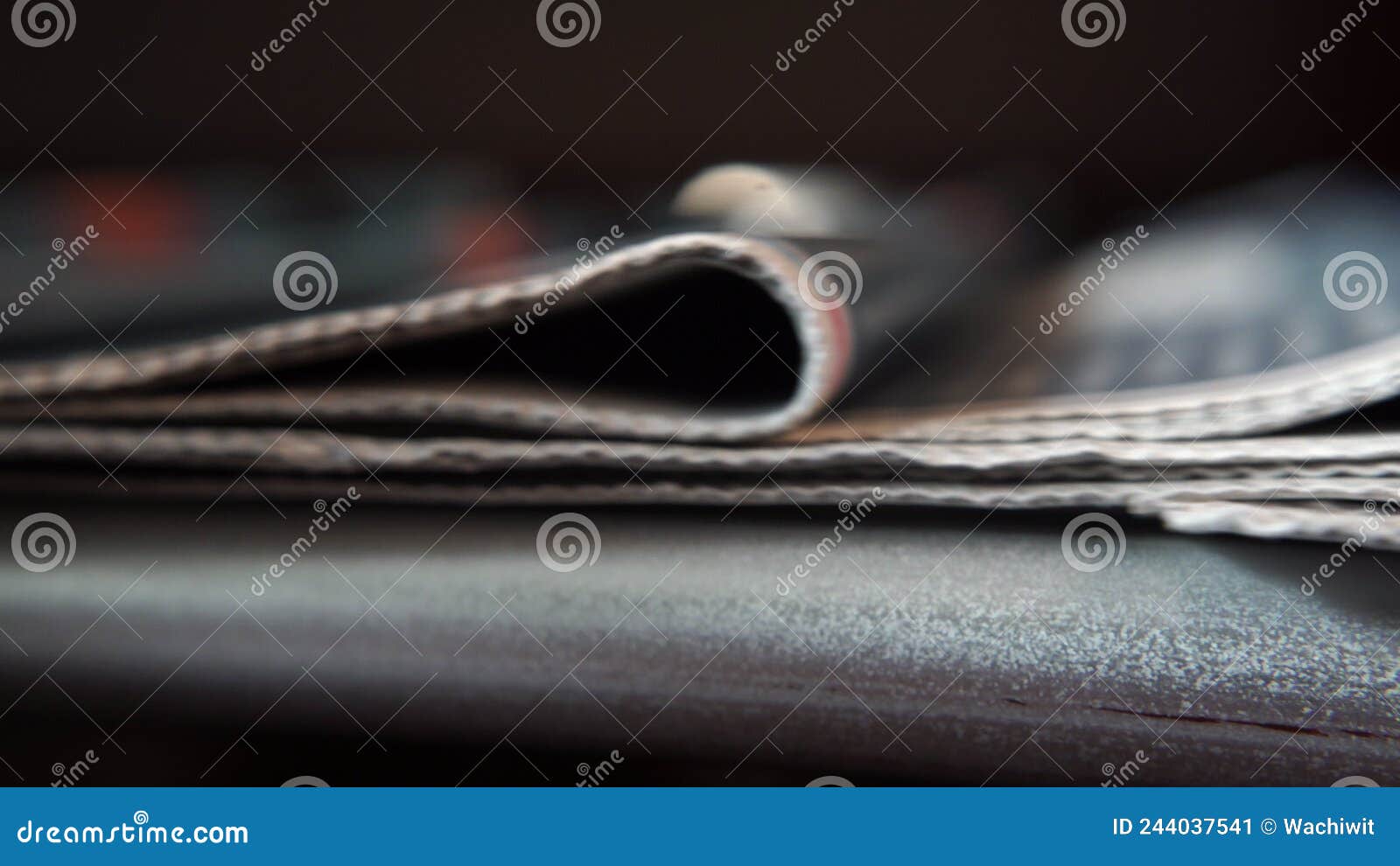 Newspaper on a Production Line Stock Video - Video of digital, offset ...