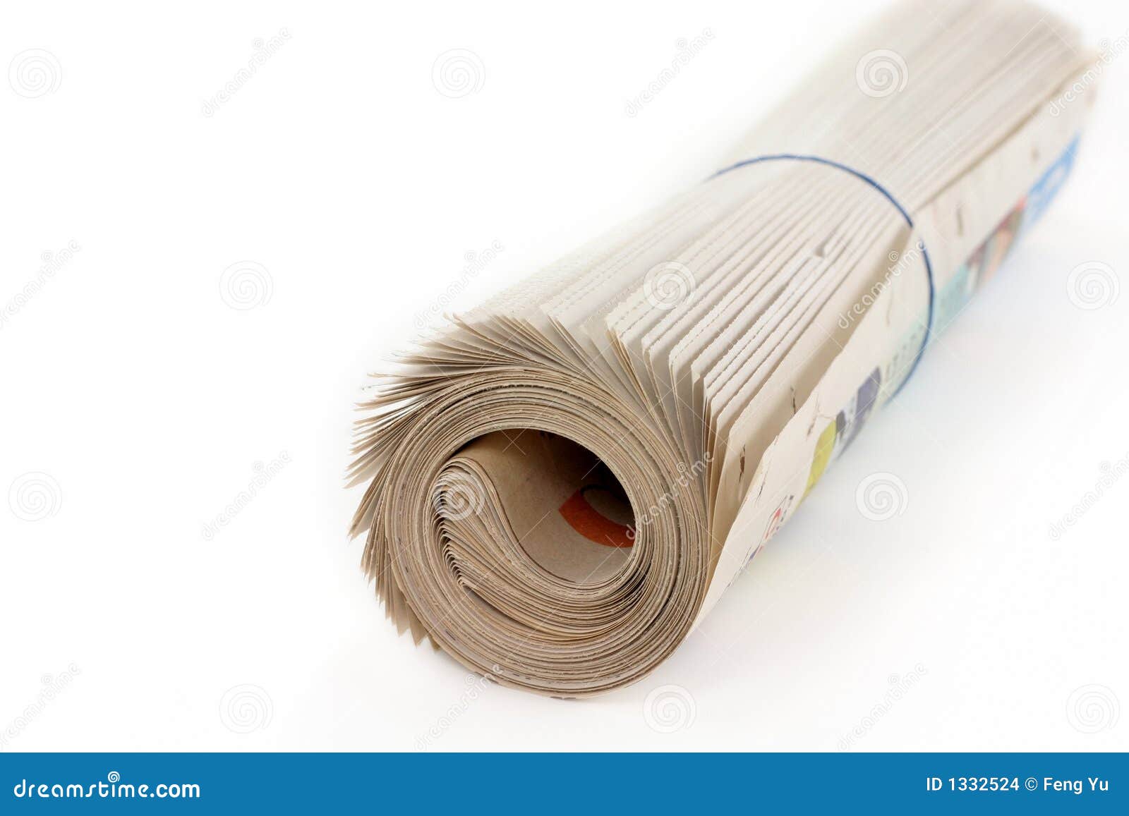 Newspaper roll stock photo. Image of extra, world, reporter - 1332524