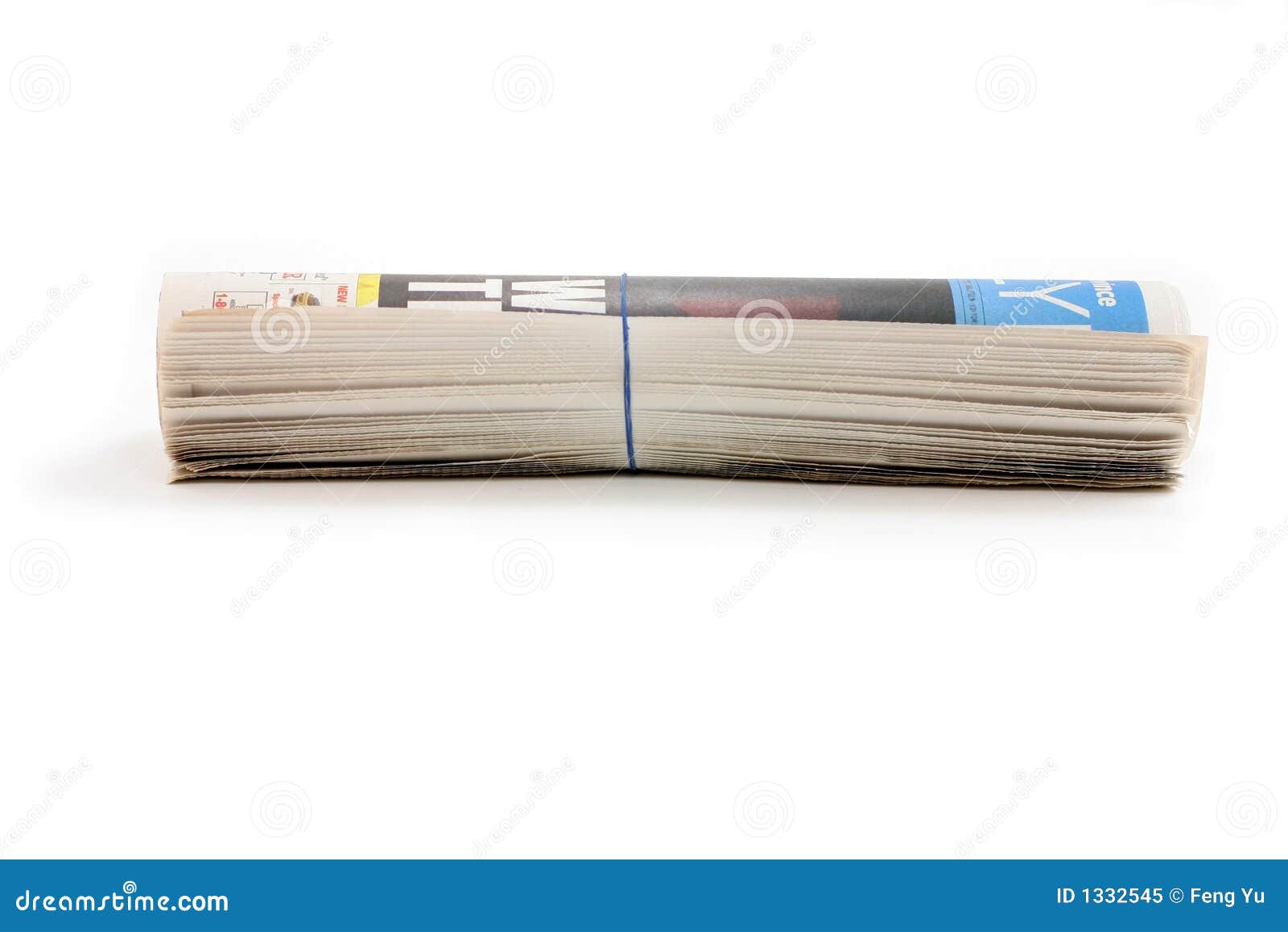Newspaper roll stock image. Image of world, extra, paper - 1332545