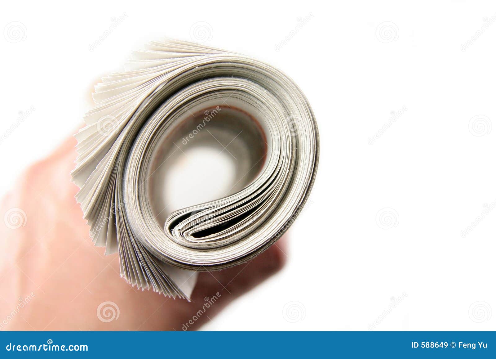 Newspaper roll stock image. Image of media, press, news - 588649
