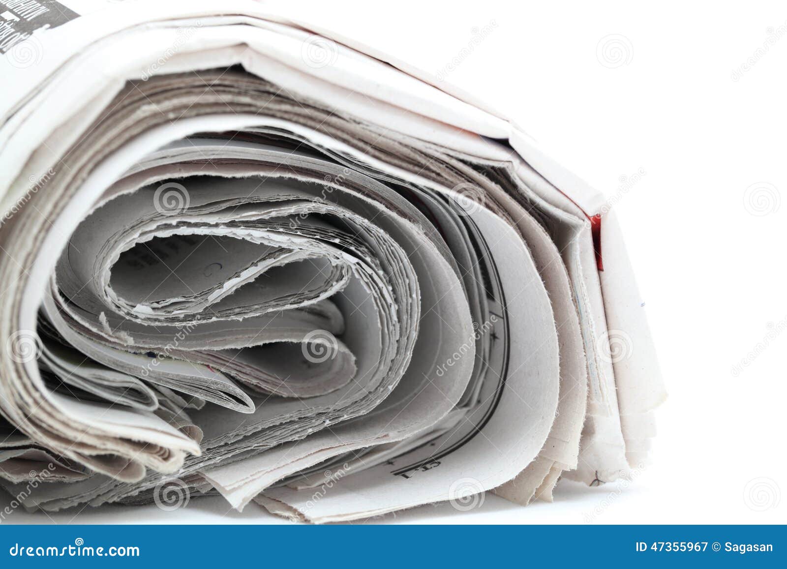 Newspaper roll stock image. Image of data, document, breaking - 47355967