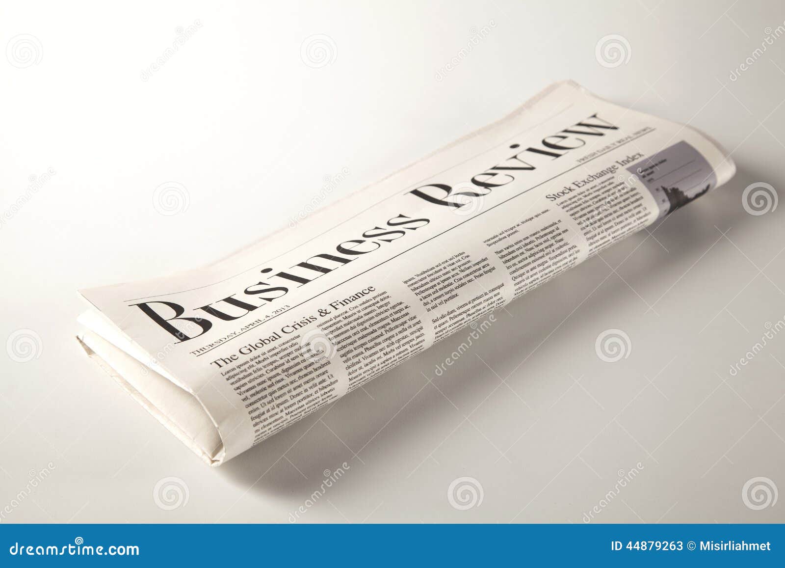 Newspaper on solid ground stock image. Image of page - 44879263