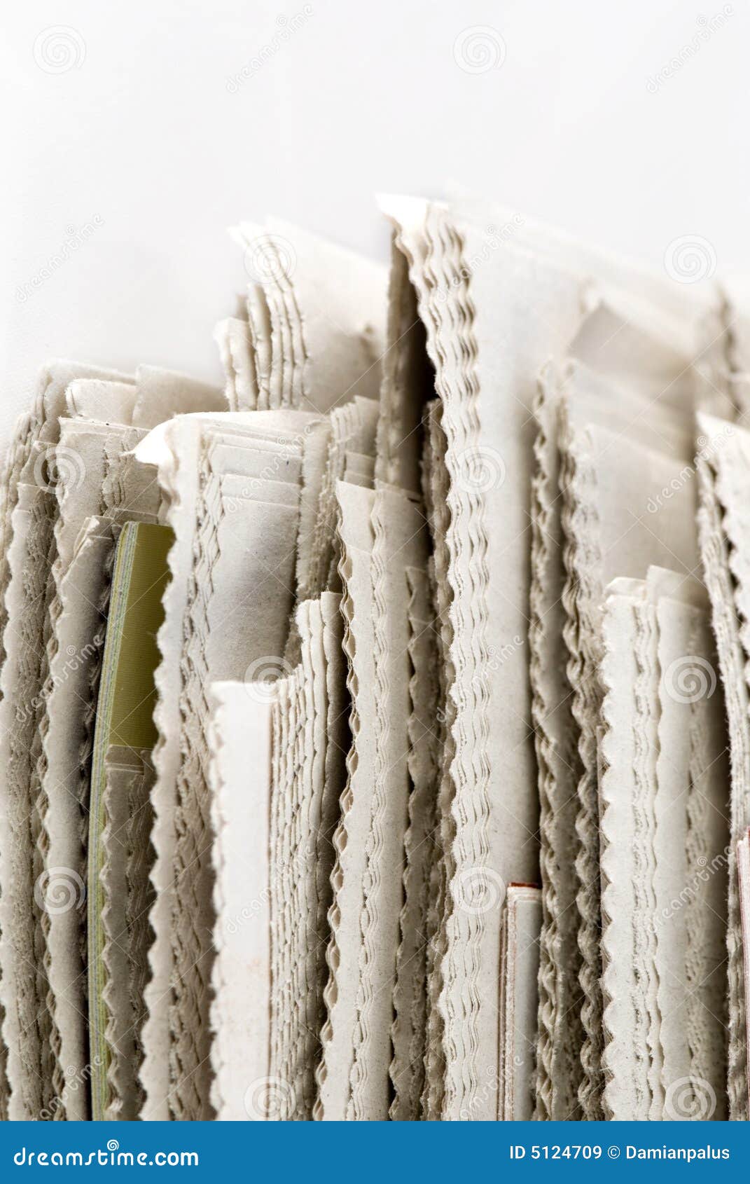 Newspaper Stack On Blue Background Stock Photo | CartoonDealer.com ...