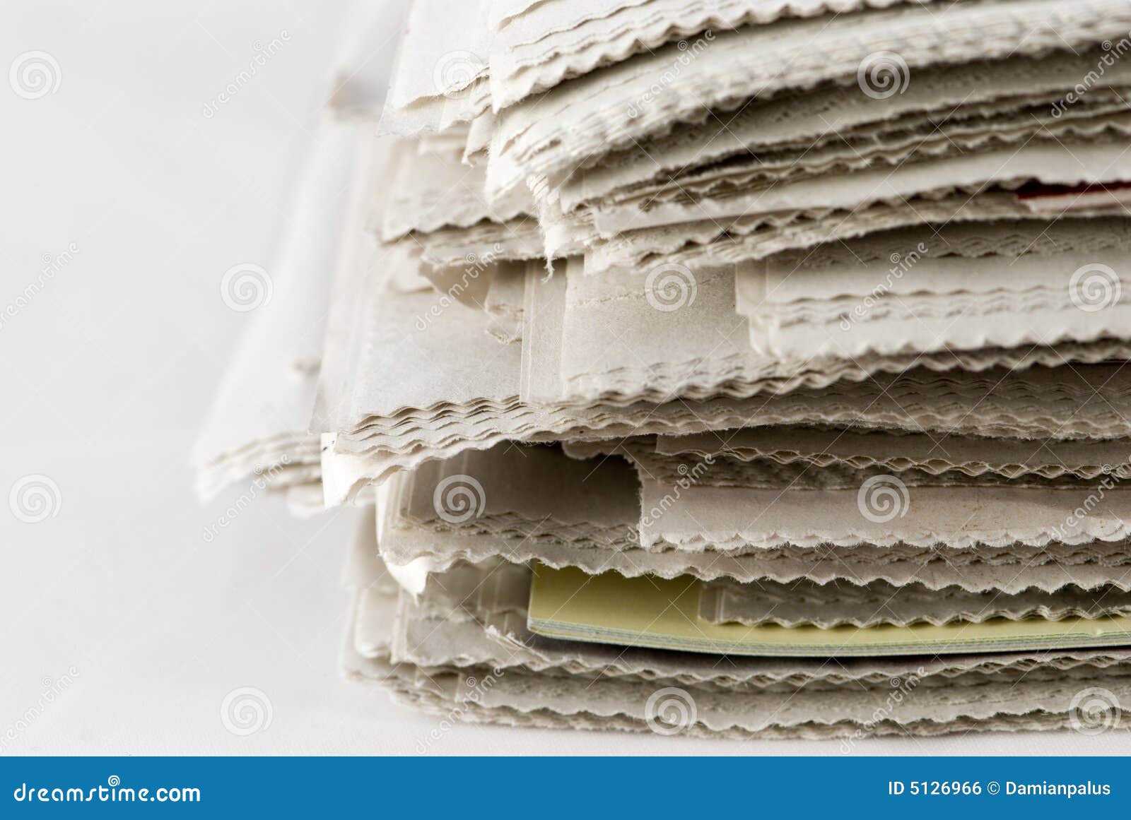 Newspaper Stack stock photo. Image of advertisement, headline - 5126966