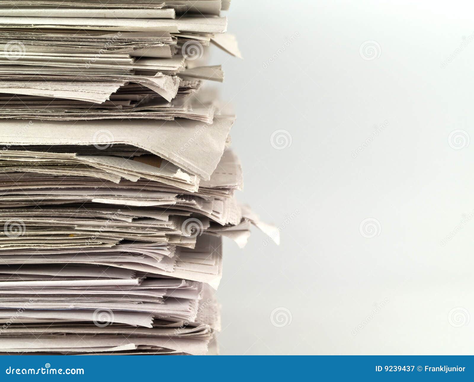 Newspaper Stack stock image. Image of piled, press, delivery - 9239437