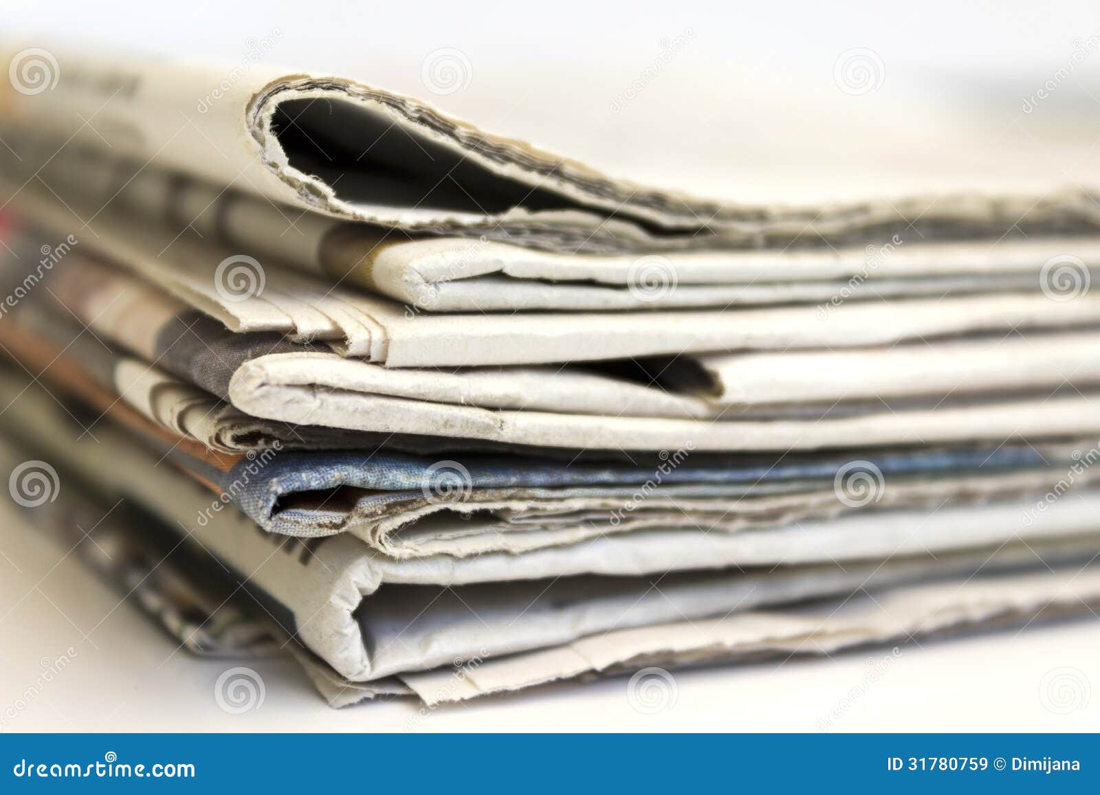 Newspaper stack stock image. Image of typescript, global - 31780759