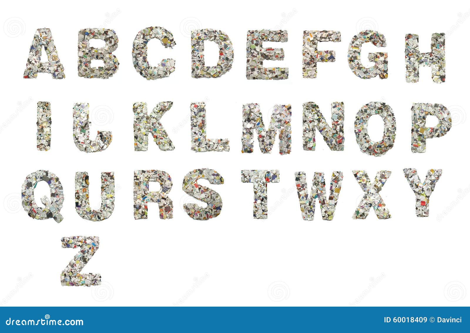 Newspaperletters stock image. Image of communicate, anonymous - 60018409