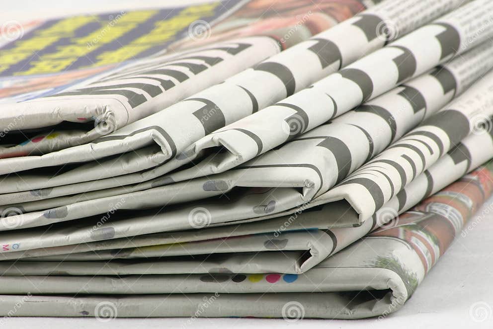 Newspapers stock image. Image of close, papers, print - 1430343