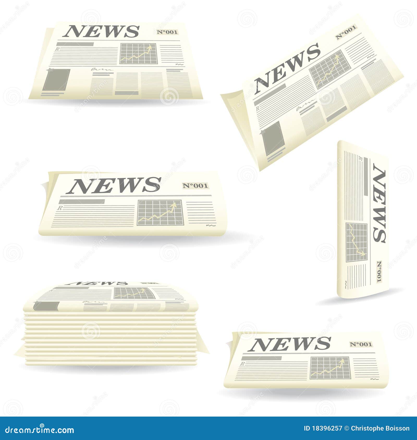 Newspapers stock illustration. Illustration of journalism - 18396257