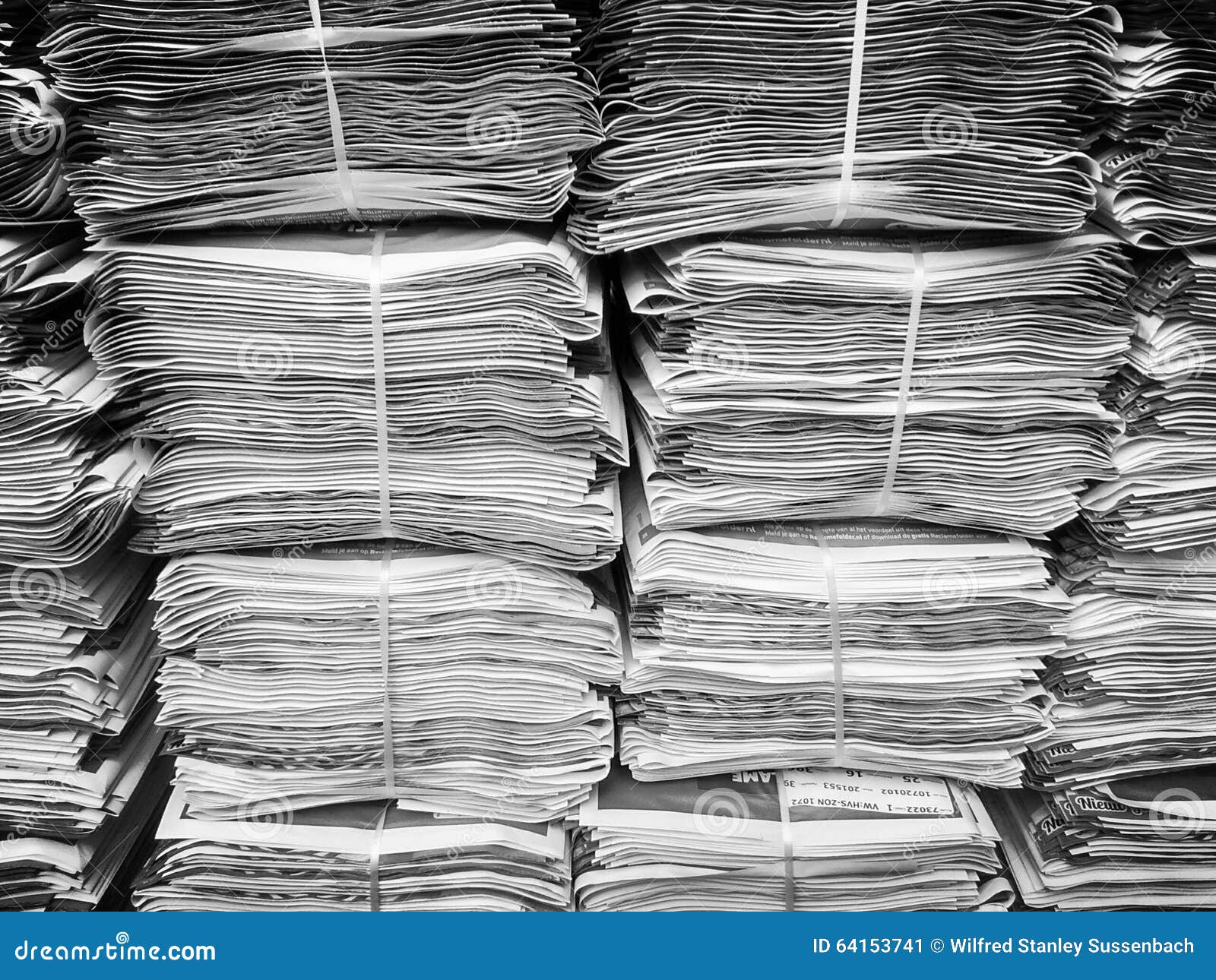 Newspapers stock image. Image of newspapers, media, paper - 64153741