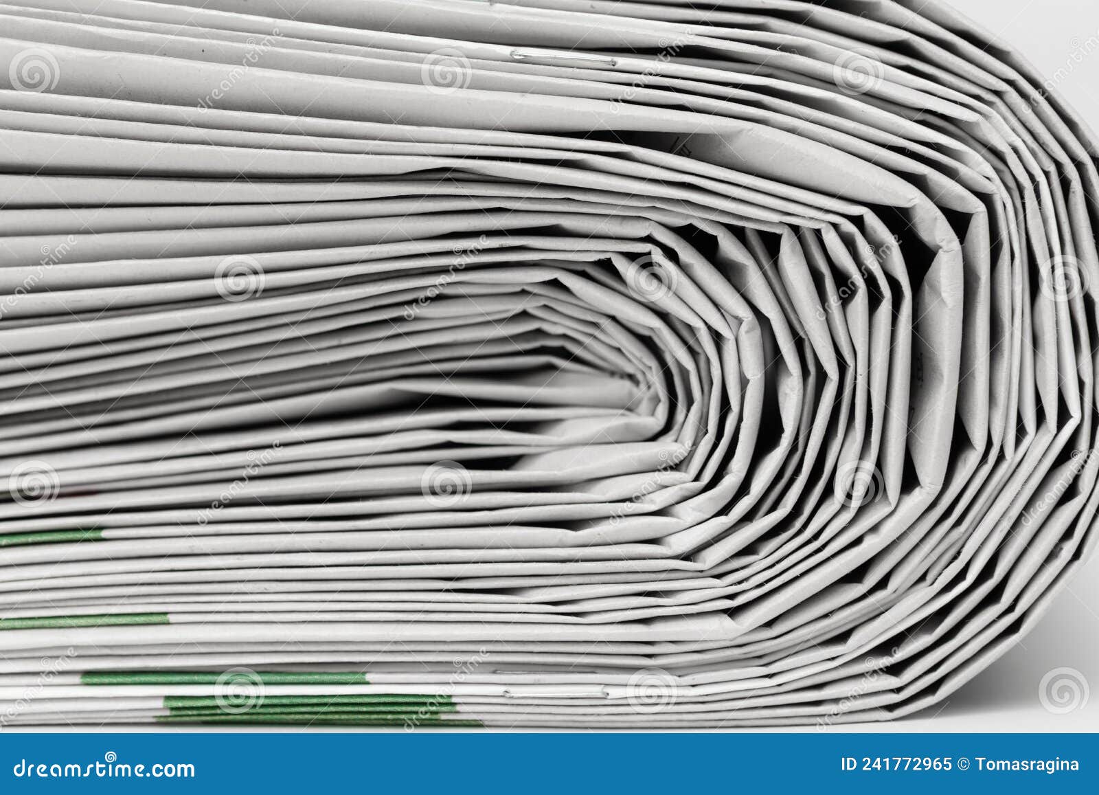 Newspapers on a White Background Stock Image - Image of heap, article ...