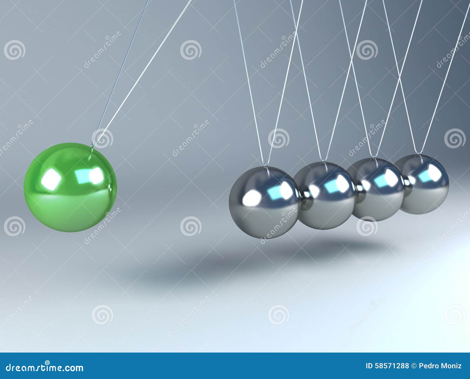 Newton s Cradle stock illustration. Illustration of period - 58571288