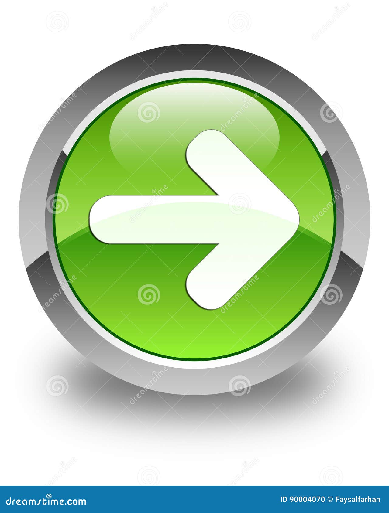 Next Arrow Icon Or Symbol Isolated On White Background Royalty-Free ...