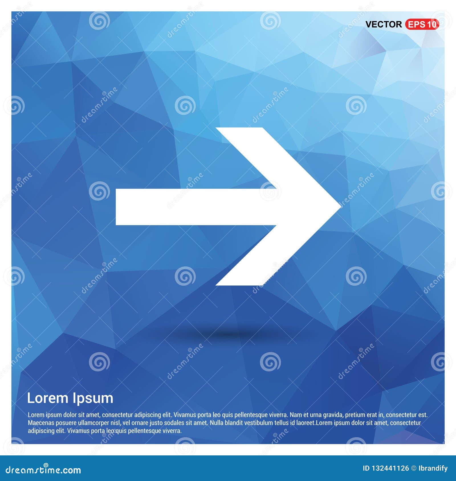 Next Arrow Icon stock vector. Illustration of object - 132441126