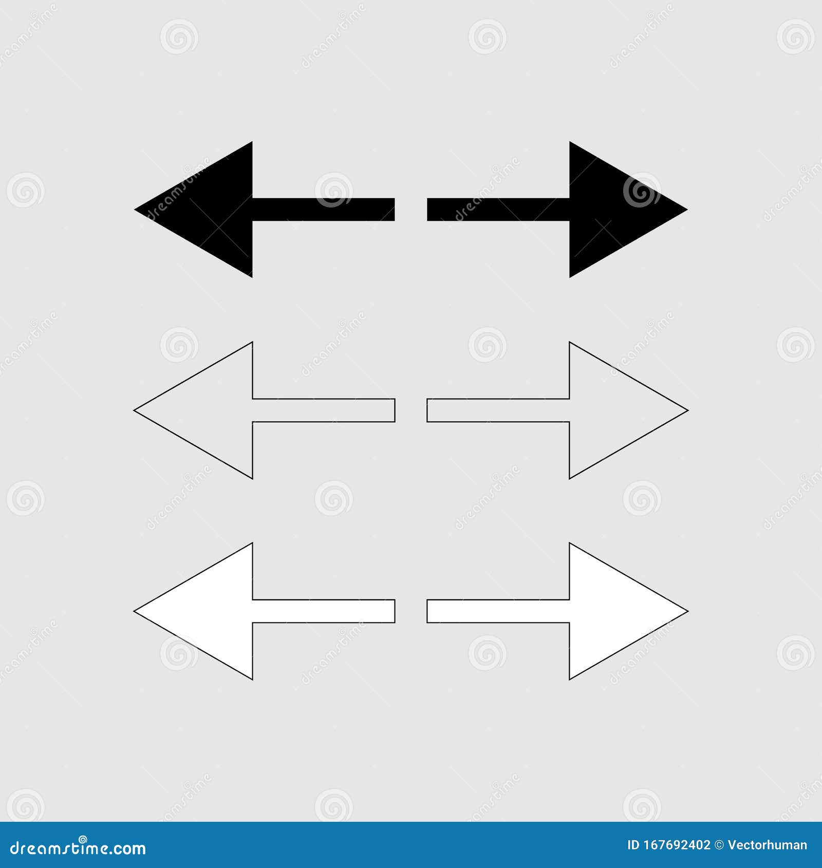 Next and Back Icon Vector Art Stock Vector - Illustration of abstract ...