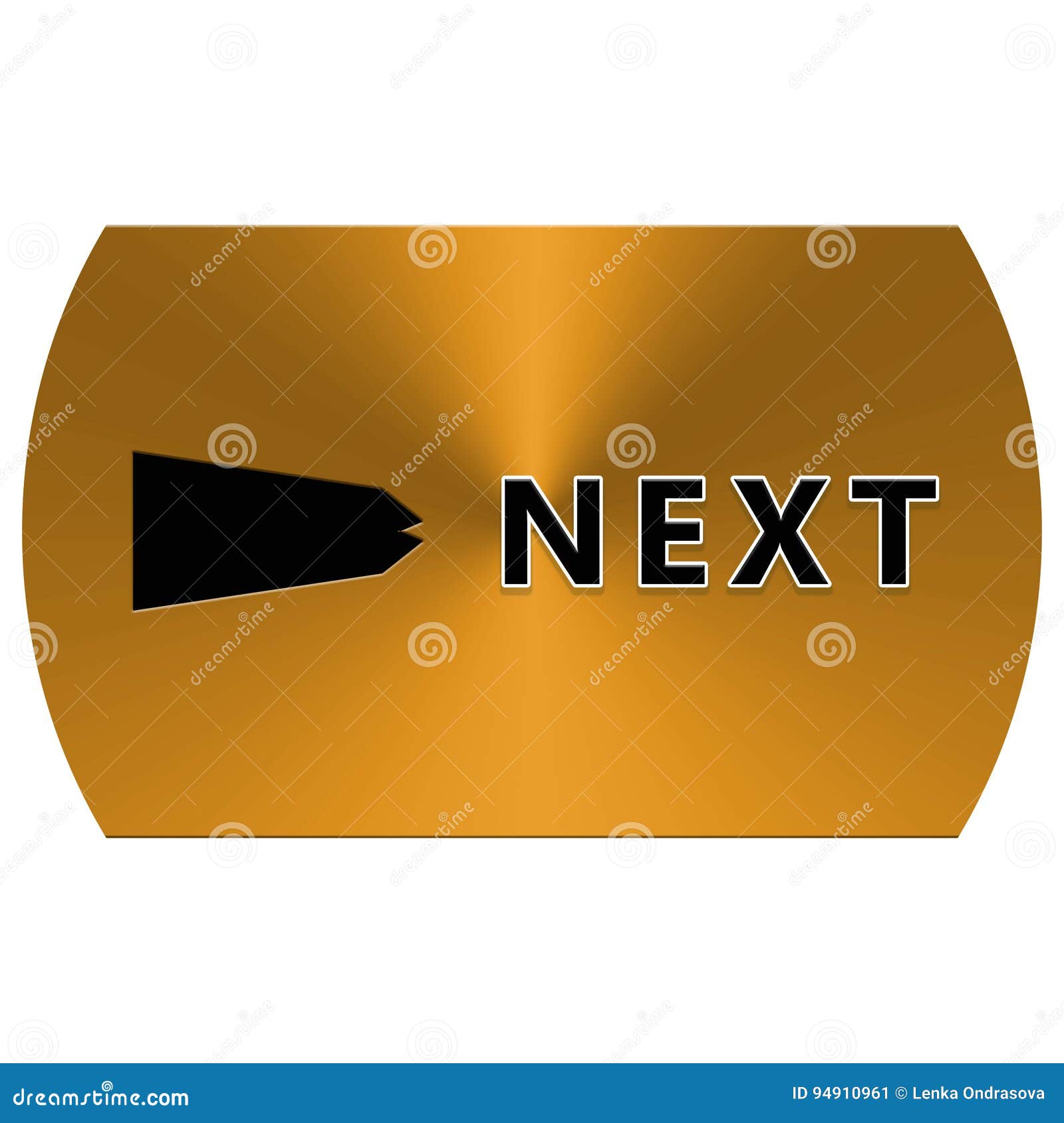 Next button stock illustration. Illustration of icon - 94910961