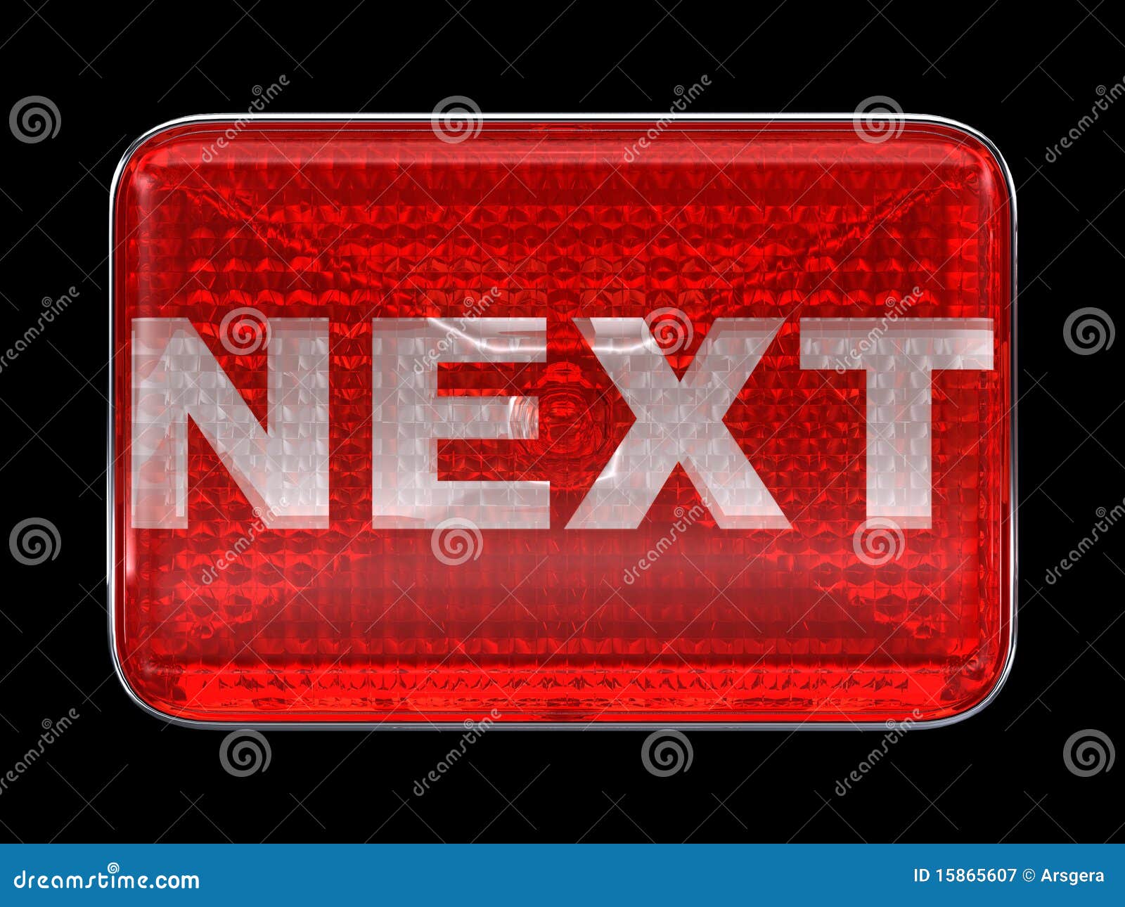 Next Button or Headlight Isolated Stock Illustration - Illustration of ...