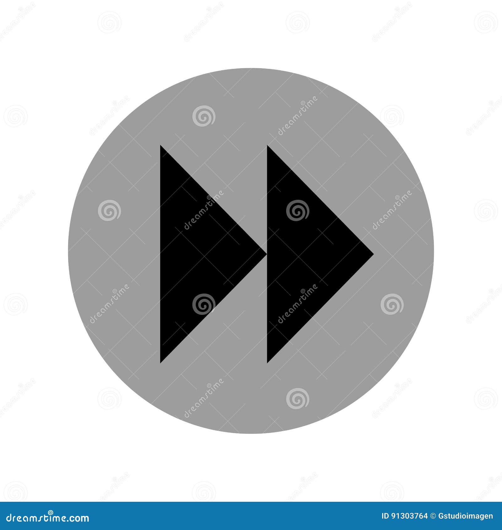 Next button media menu stock vector. Illustration of adjustment - 91303764