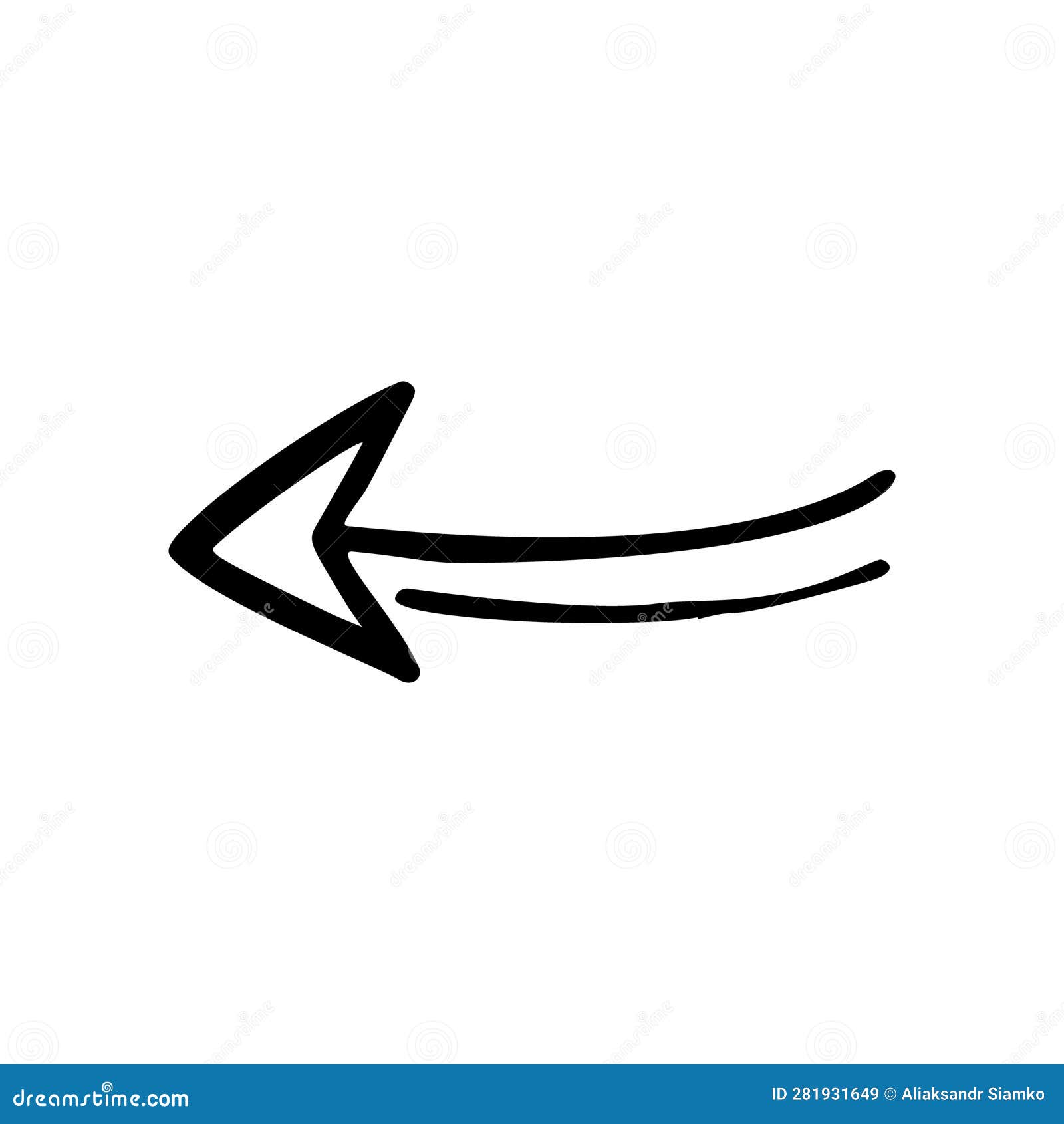 Next Direction - Arrow Icon Vector Stock Vector - Illustration of shape ...