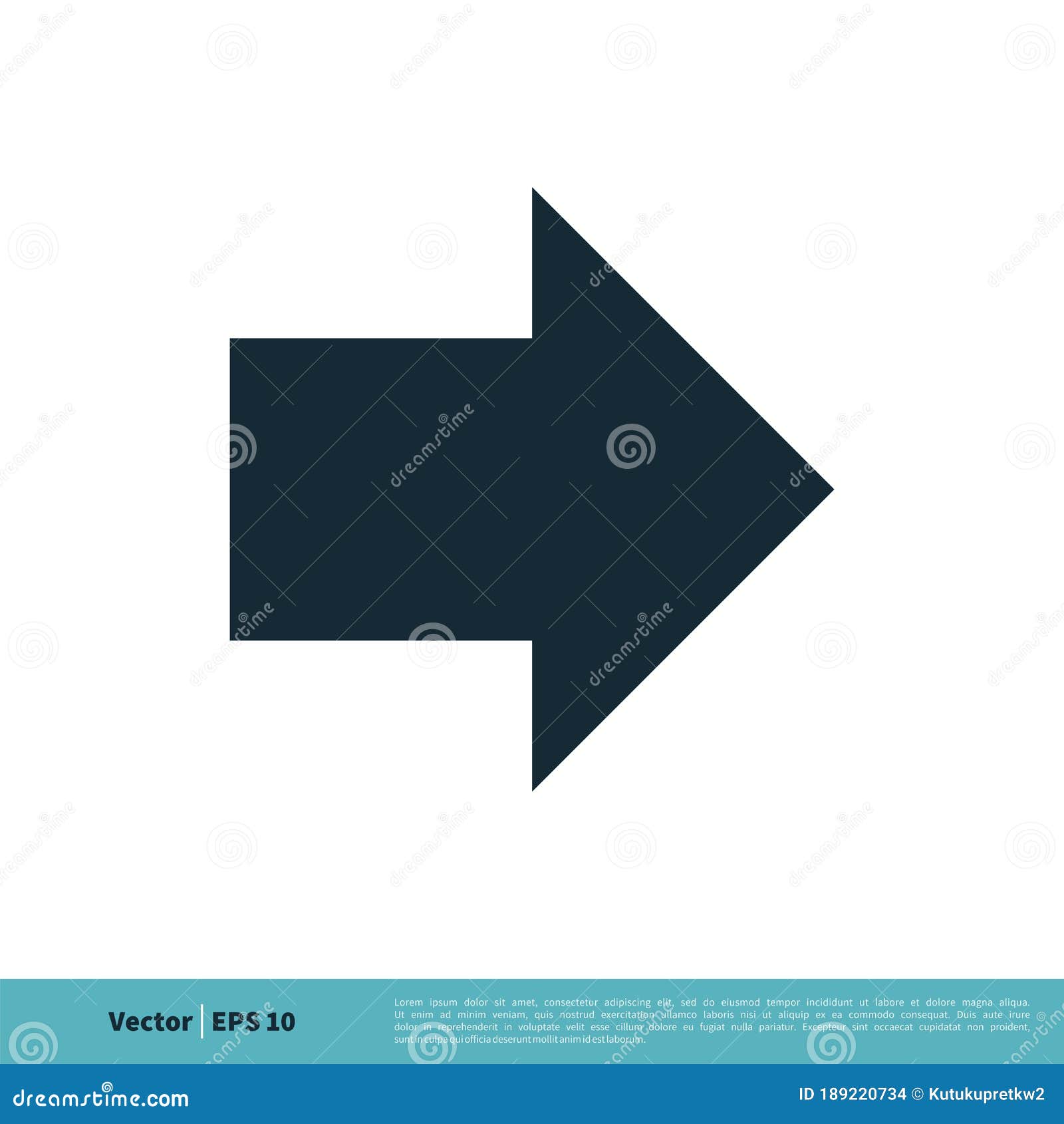 Next / Exit Arrow Icon Vector Logo Template Illustration Design. Vector ...