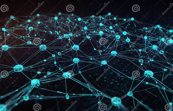 The Next-Gen Digital Ledger of the Future Stock Illustration ...