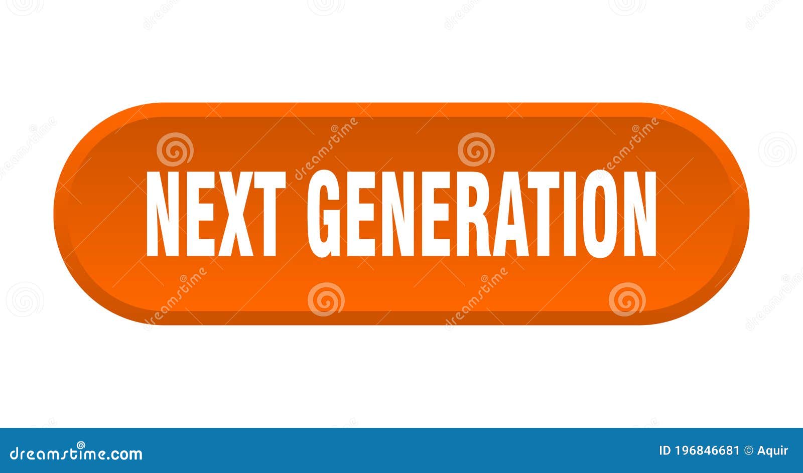 Next generation button stock vector. Illustration of label - 196846681