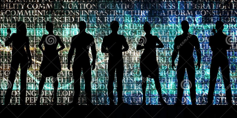 Next Generation Workforce of the Future Stock Illustration ...