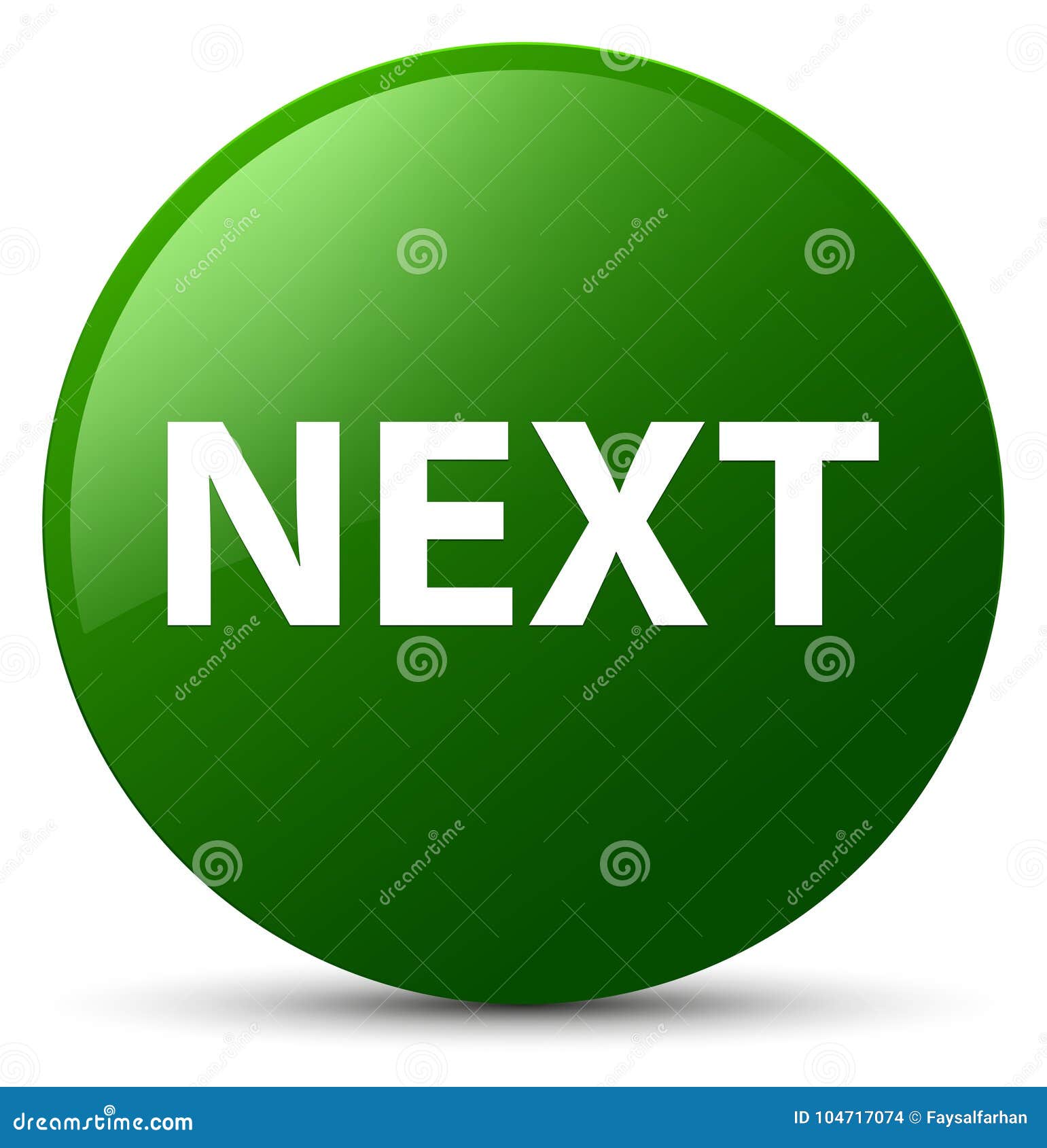 Next green round button stock illustration. Illustration of next ...