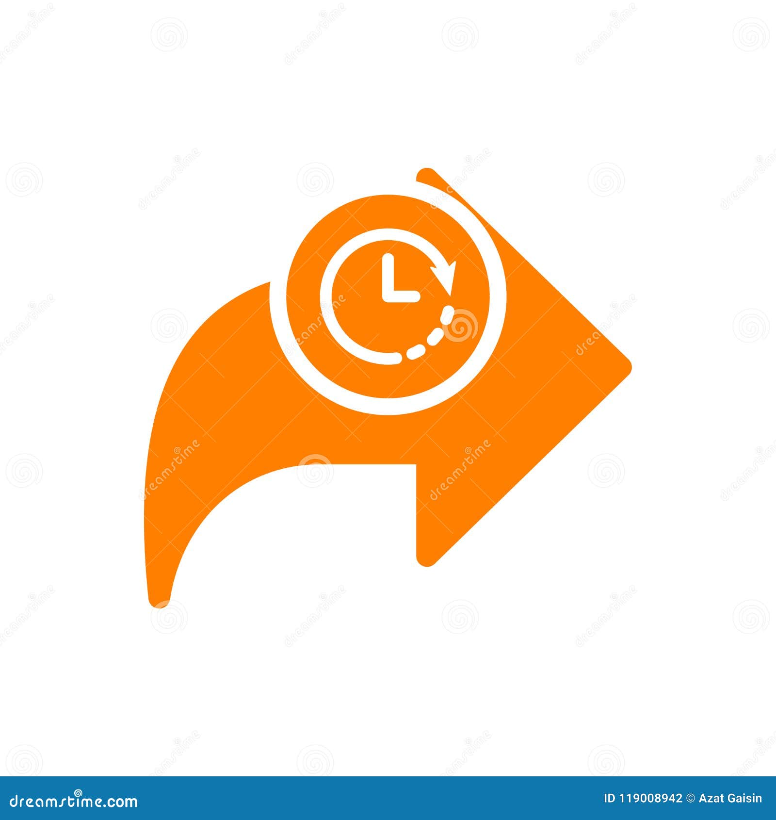 Next Icon, Arrows Icon with Clock Sign. Next Icon and Countdown ...