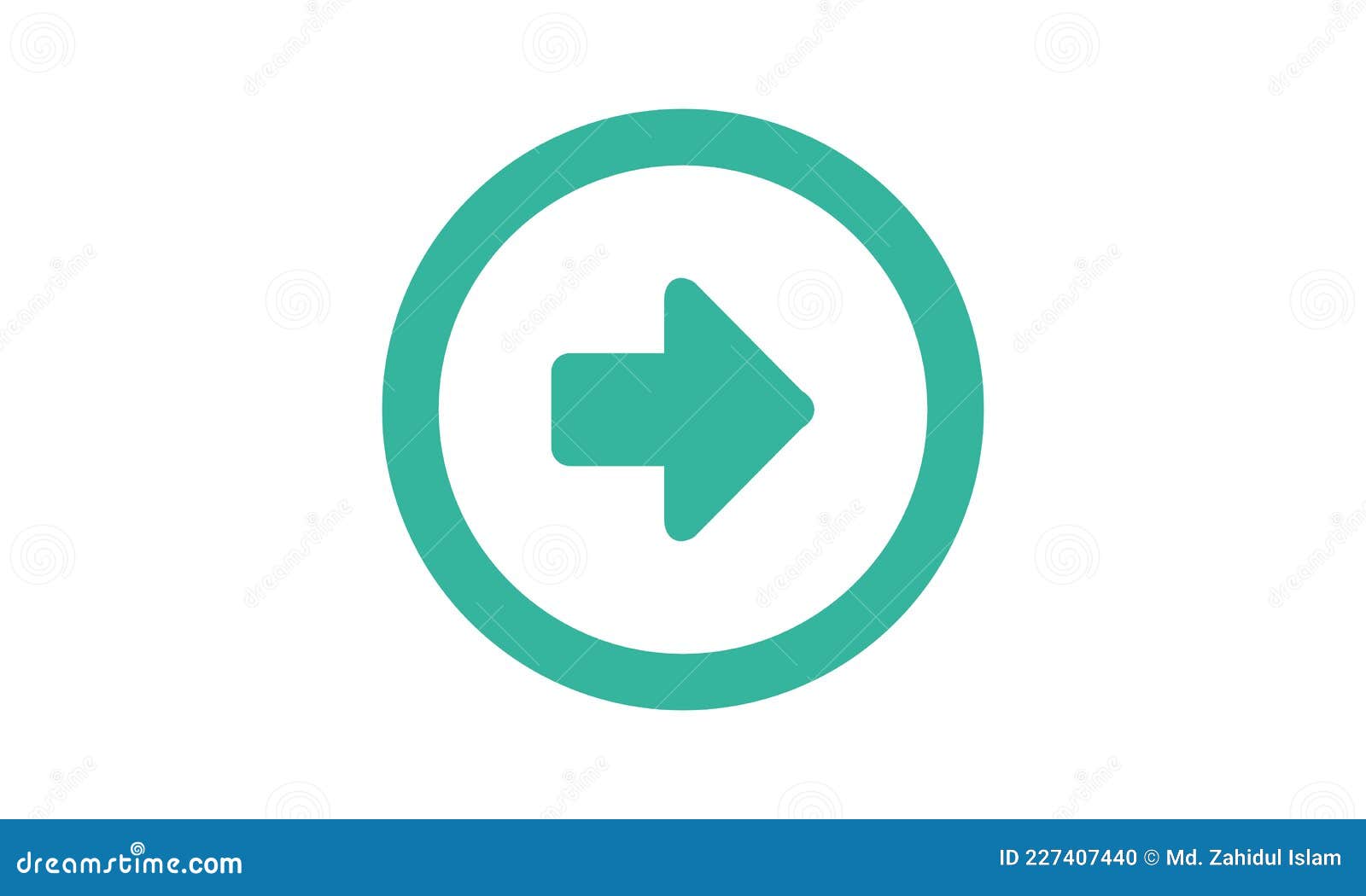 Next Icon, Vector Illustration. Flat Design Style Stock Vector ...