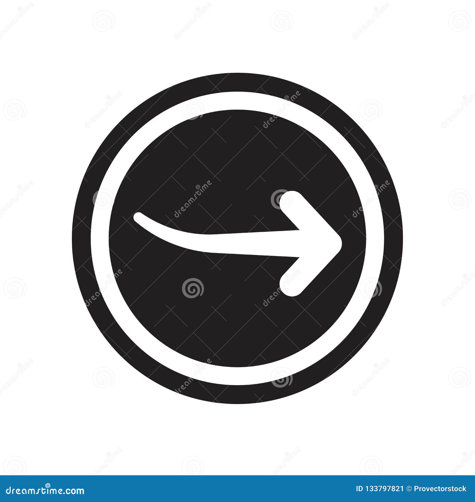 Next Icon Vector Isolated on White Background, Next Sign Stock Vector ...
