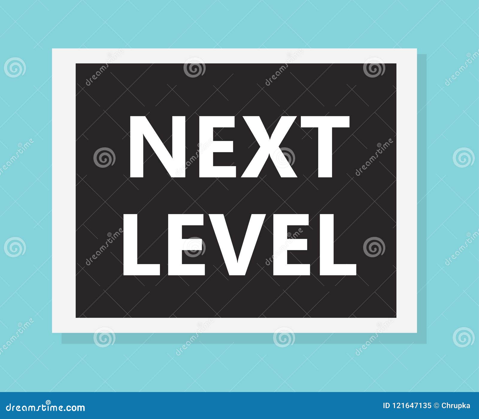 Next level concept stock vector. Illustration of graphic - 121647135