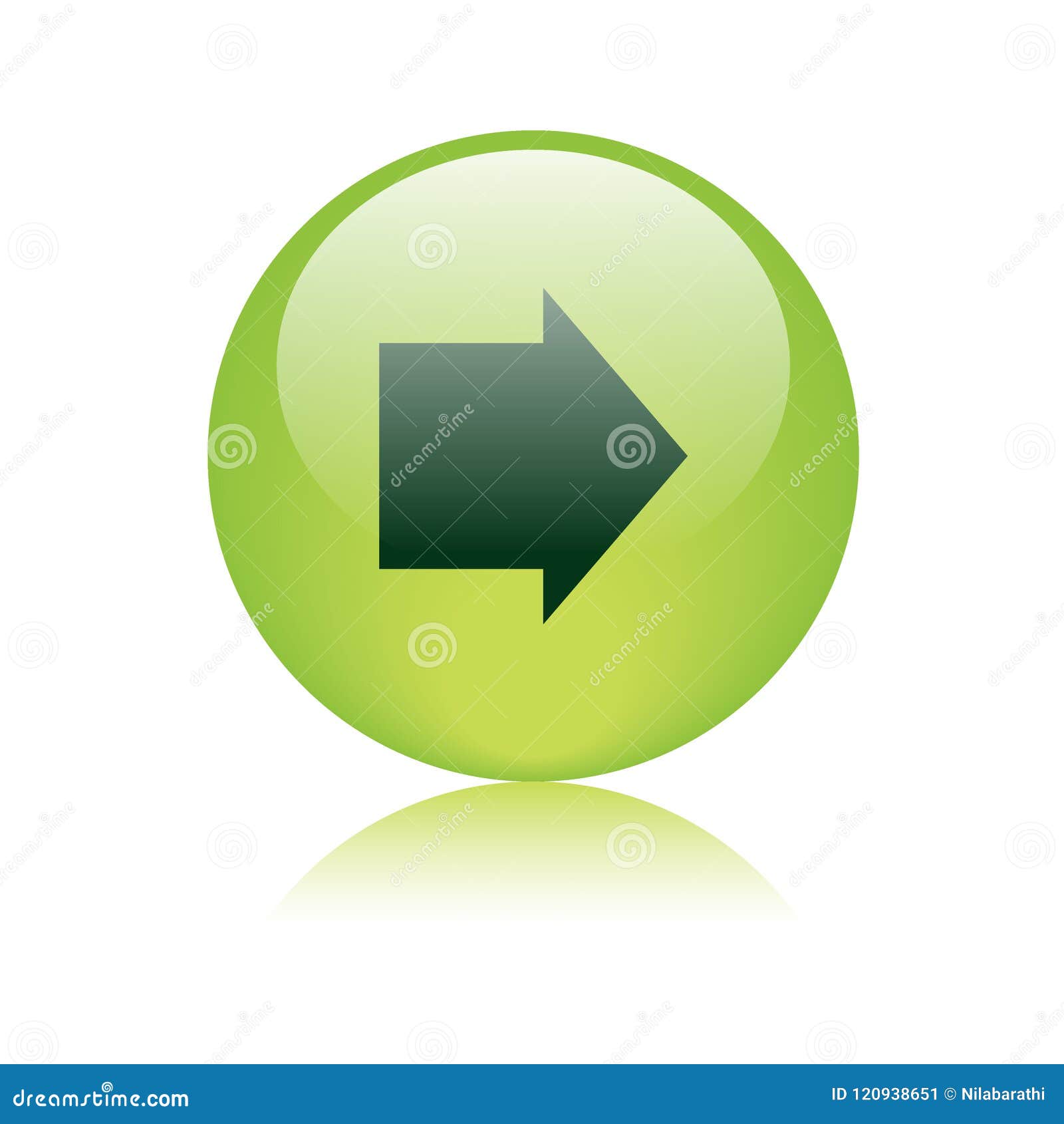 Next page icon web button stock illustration. Illustration of ...