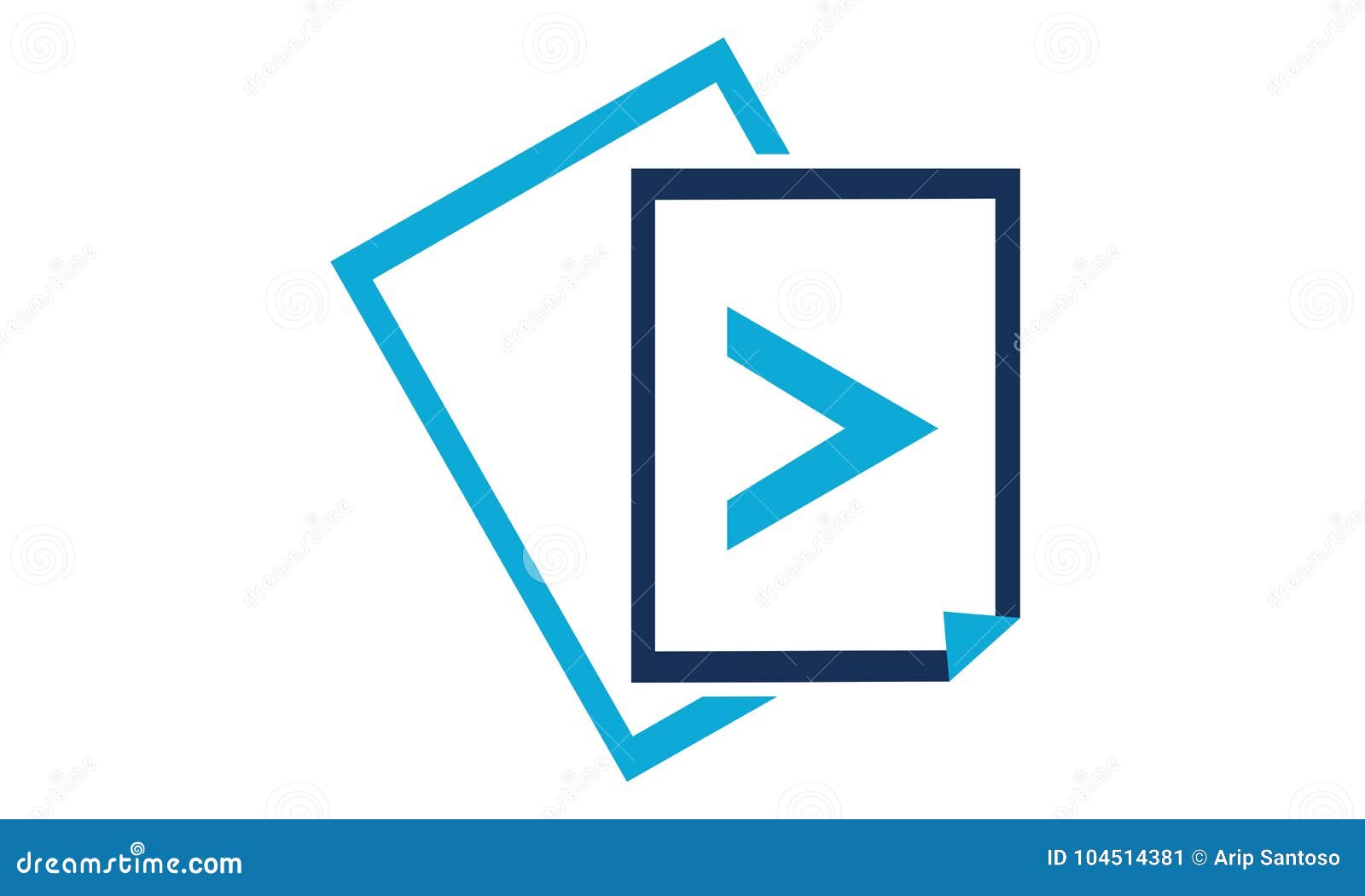 Next Page Template stock vector. Illustration of display - 104514381