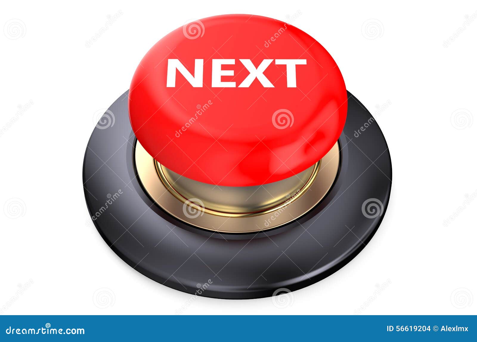 Next Red button stock illustration. Illustration of interface - 56619204