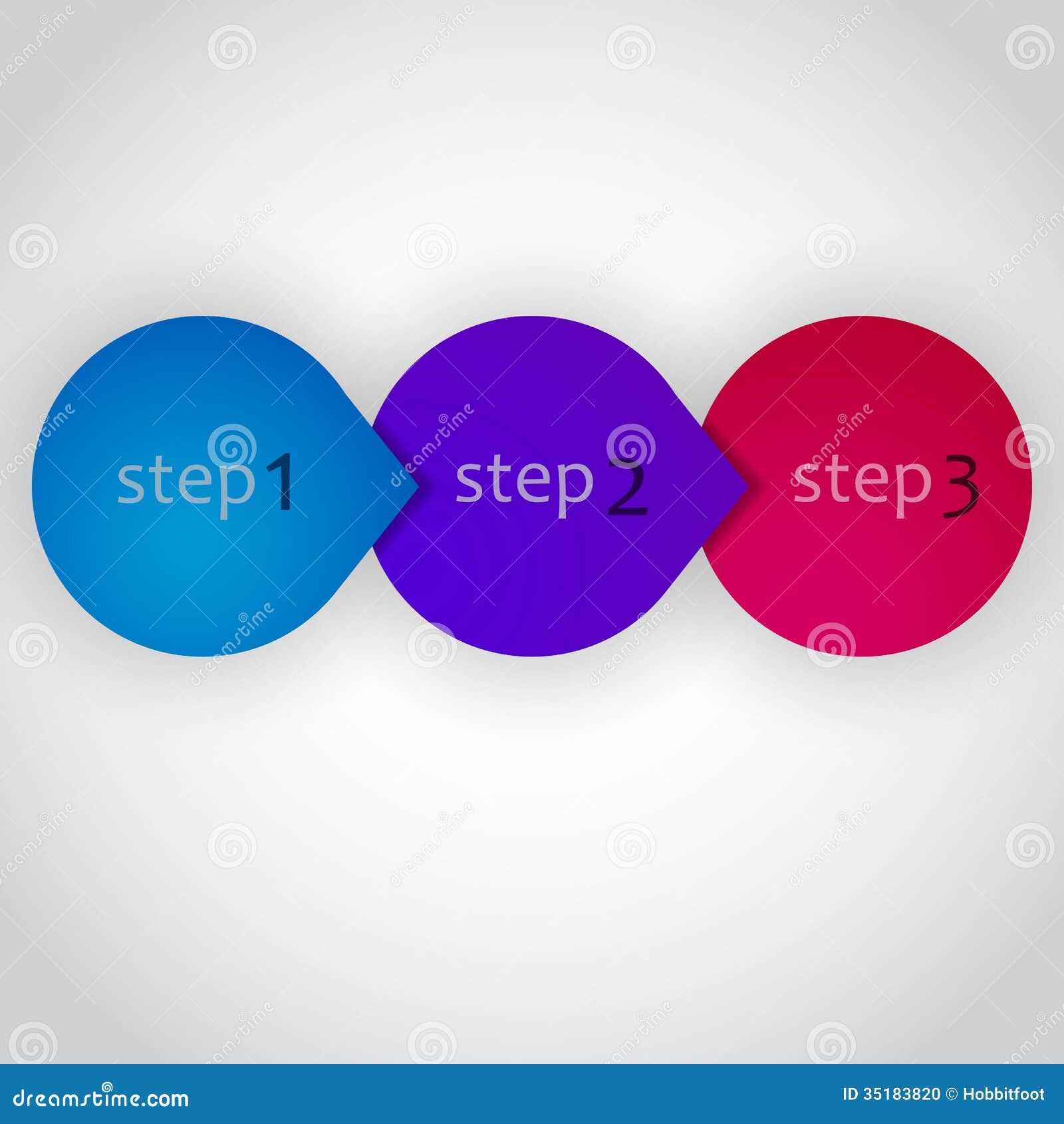 Next Step Arrow Circles. Vector Design Stock Vector - Illustration of ...