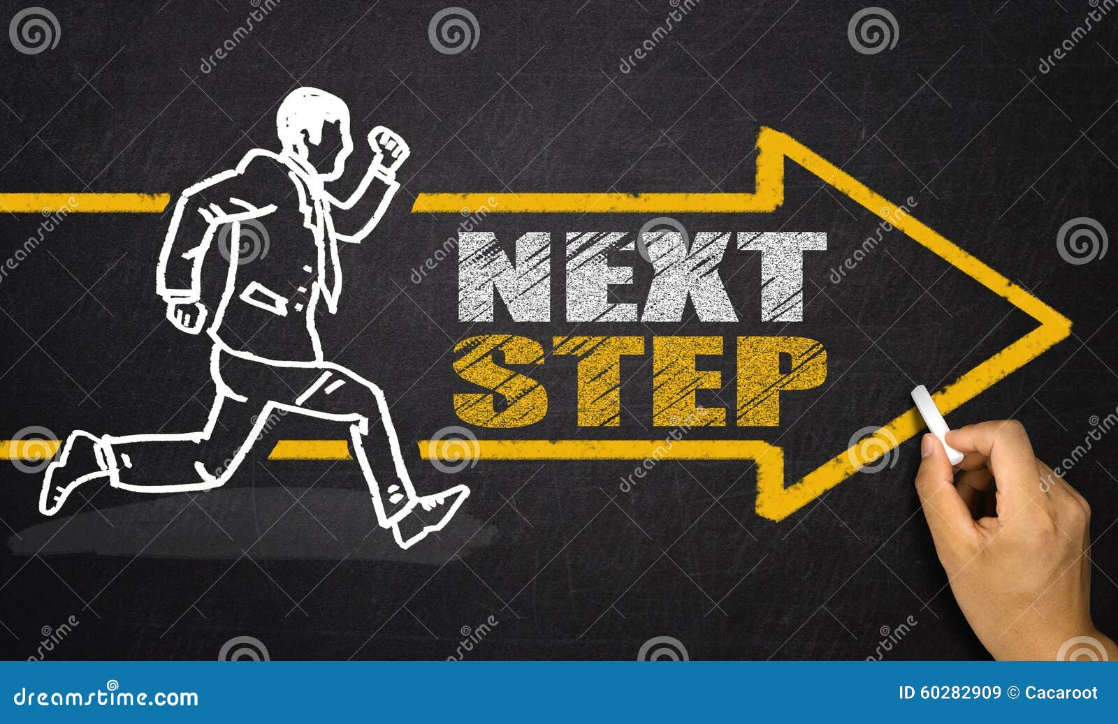 Next step stock image. Image of speed, sign, businessman - 60282909