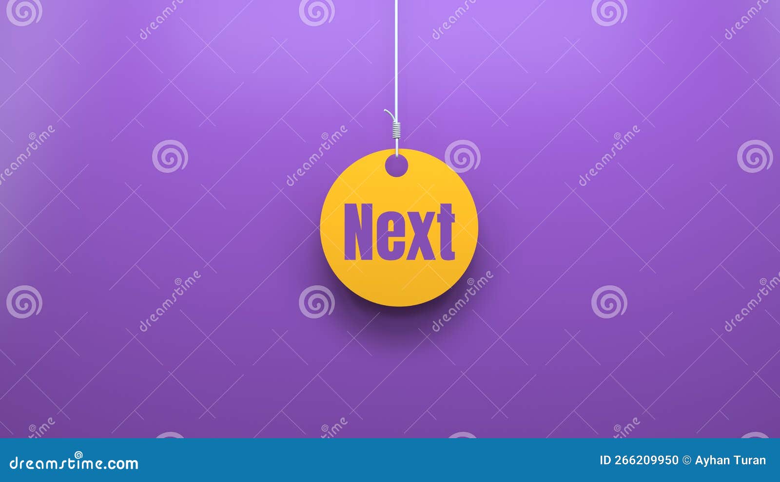 Next Step Speech Bubble Concept. Stock Illustration - Illustration of ...