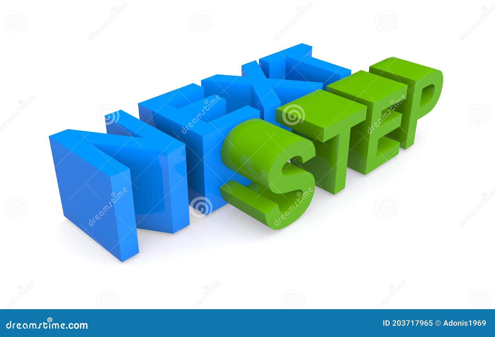 Next step on white stock illustration. Illustration of alphabet - 203717965