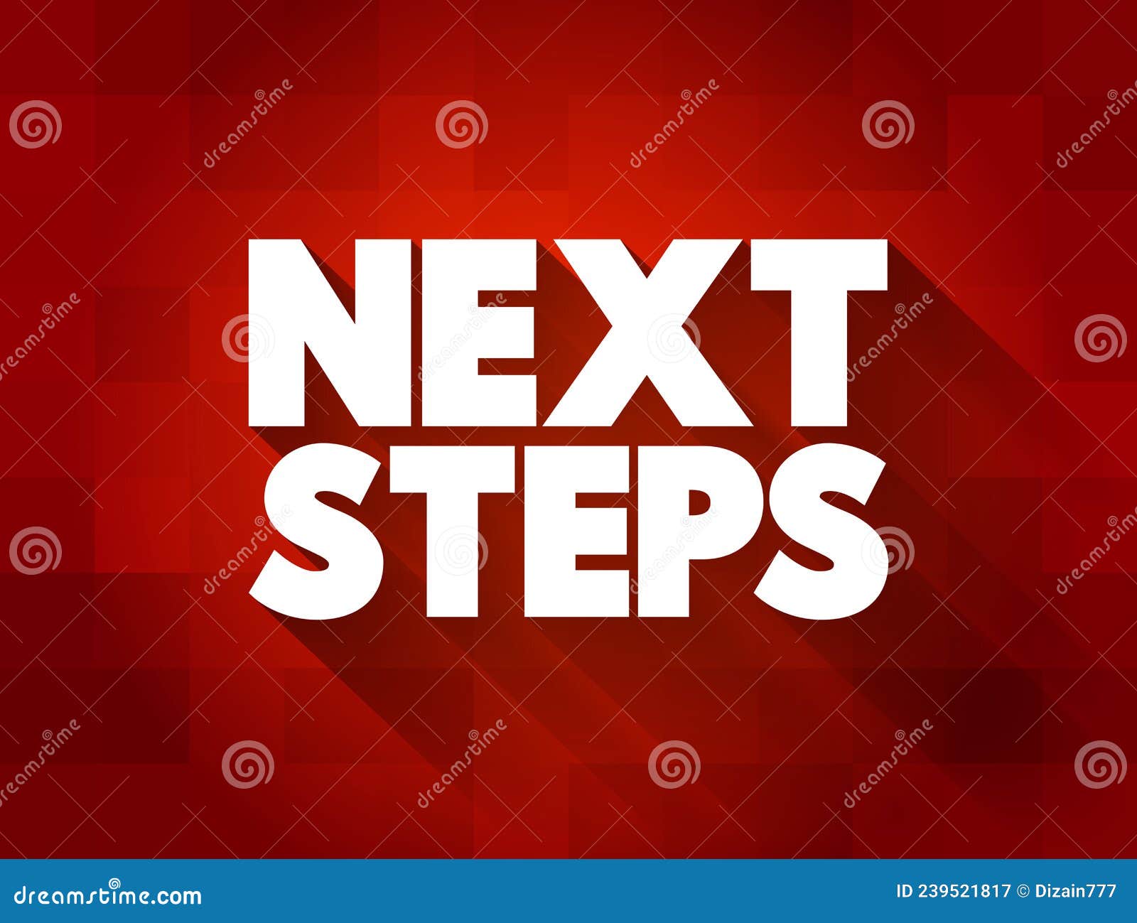 Next Steps Text Quote, Concept Background Stock Illustration ...