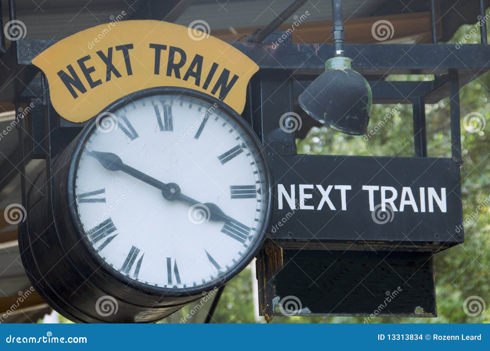 Next train stock photo. Image of roman, numbers, watch - 13313834
