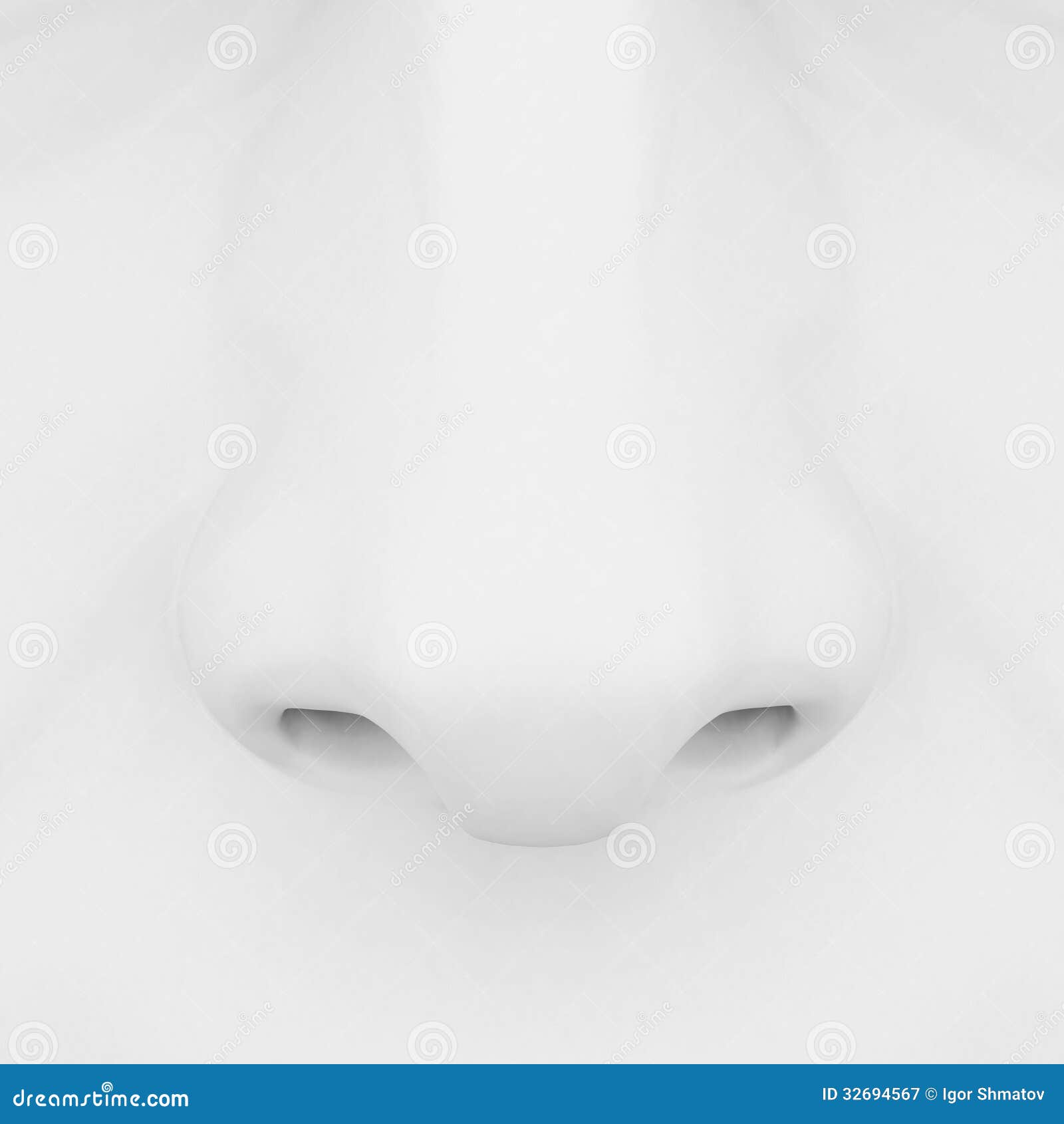 Nez 3d illustration stock. Illustration du parfum, pièces - 32694567