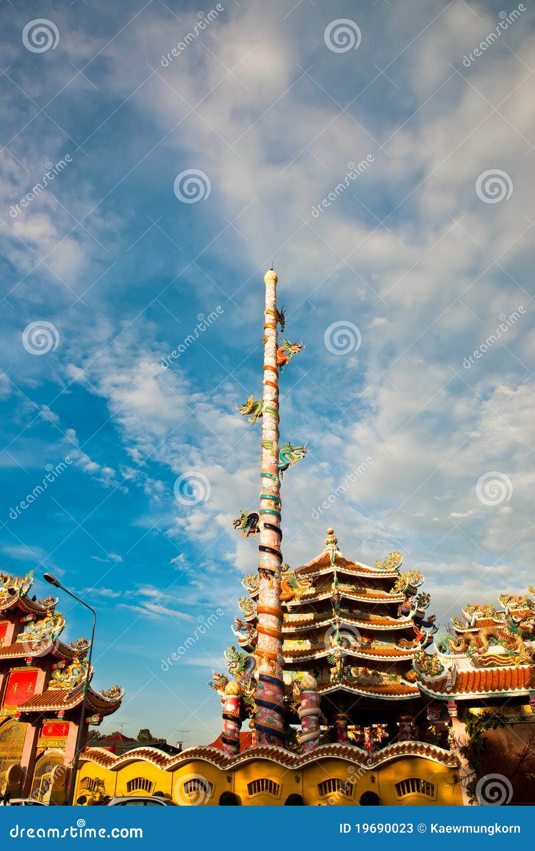 Nezha,Naja Chinese Temple stock image. Image of buddhism - 19690023