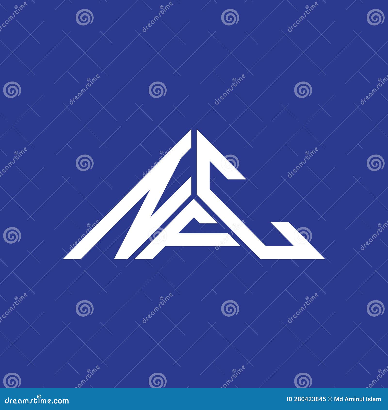 NFC Letter Logo Creative Design with Vector Graphic, NFC Simple and ...