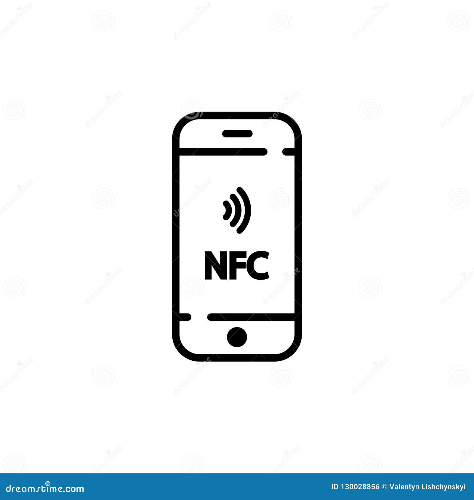 NFC Mobile Phone, NFC Payment with Mobile Phone Smartphone Editorial ...