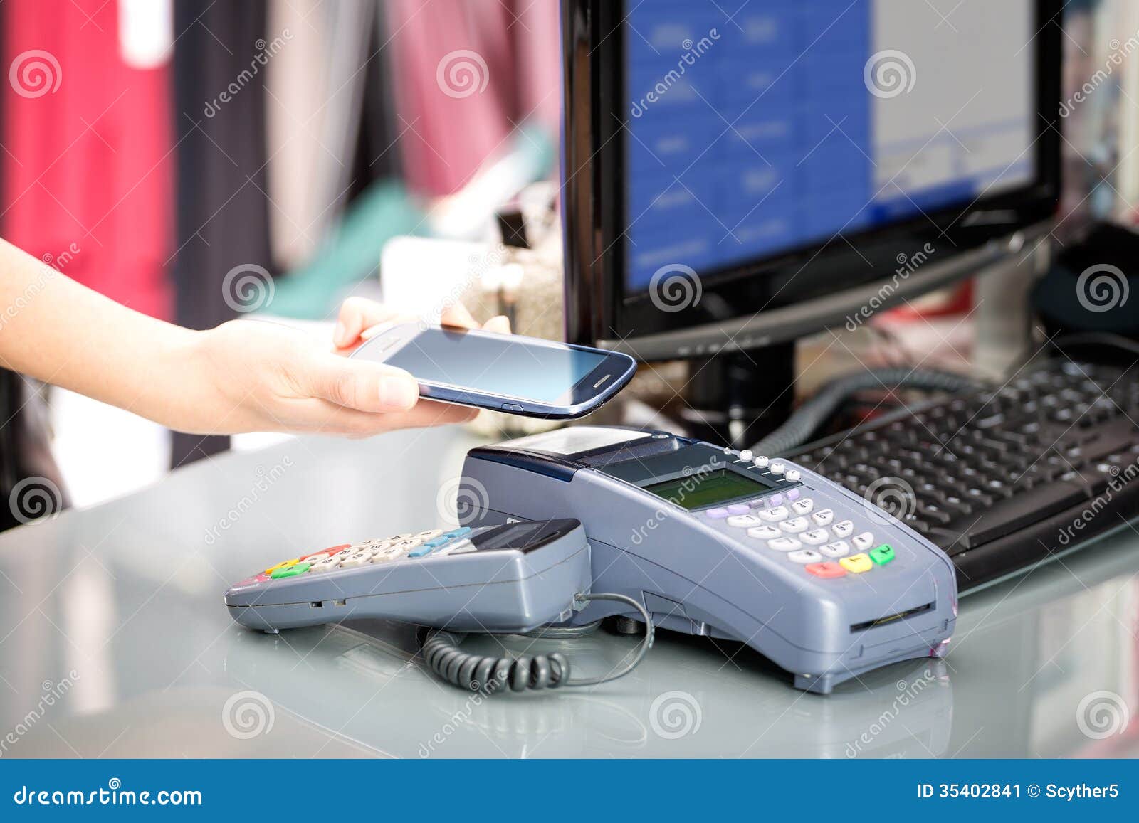 NFC - Near Field Communication Stock Image - Image of smart, commercial ...